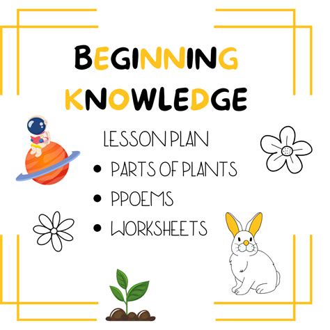 Parts Of Plants Lesson Plan Grow As You Go