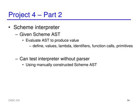 Ppt Cmsc 330 Organization Of Programming Languages Powerpoint Presentation Id6408106