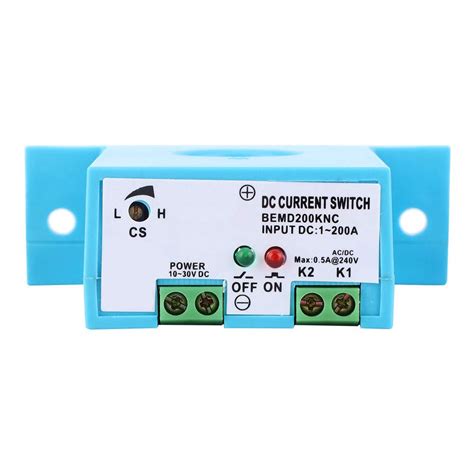 Buy Current Sensing Switch 1 200A DC 10 30V Flameproof Adjustable Current Sensing Switch