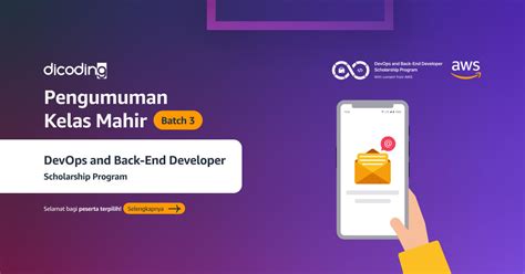 Pengumuman Kelas Mahir Batch 3 Devops And Back End Developer