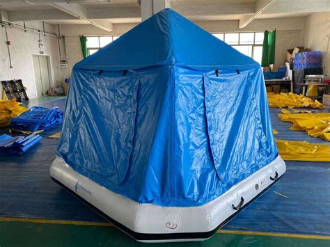 2 5m Interesting Inflatable Raft Water Tent For Sea Lake Ocean Camping