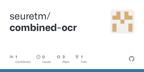 Github Seuretm Combined Ocr