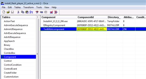 How To Write To 64bit Registry Path From A 32bit Msi Using A Mst Using Orca Tool Windows 365