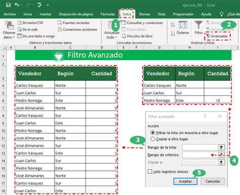 Filtros Avanzados En Excel Guía Completa Siempre Excel