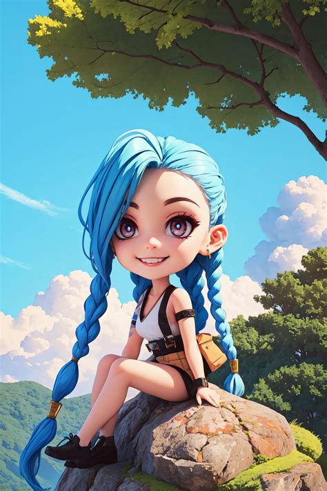 Chibi Jinx By Dantegonist On Deviantart