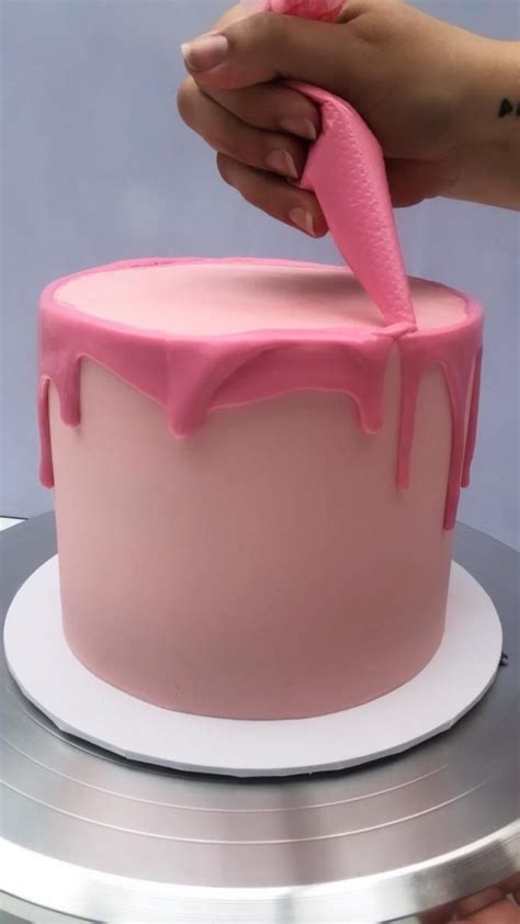 How To Make The Perfect Drip Cake Tutorial By Mandy Merriman Artofit