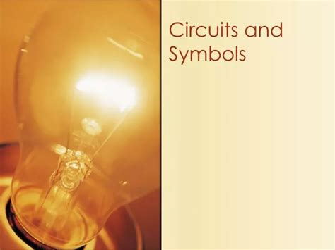 PPT Circuits And Symbols PowerPoint Presentation Free Download ID 6254310