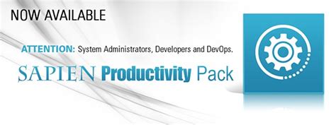 Now Available Sapien Productivity Pack Sapien Blog