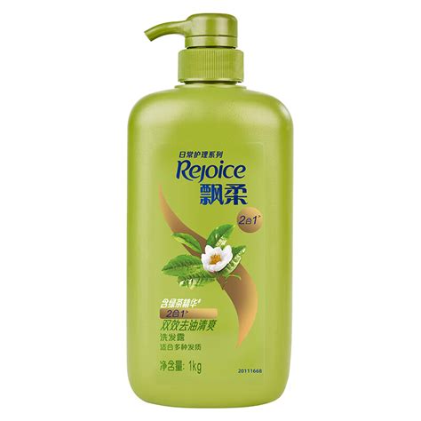Rejoice 飘柔 日常护理绿茶双效去油型洗发水男女士洗发露膏1KG控油柔顺 29 8元29 8元 爆料电商导购值得买 一起惠返利网