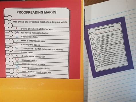Proofreading Marks Pdf Elementary