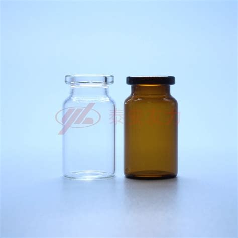 7ml Clear Amber Glass Vials Bottles With Rubbers And Caps Suppliers