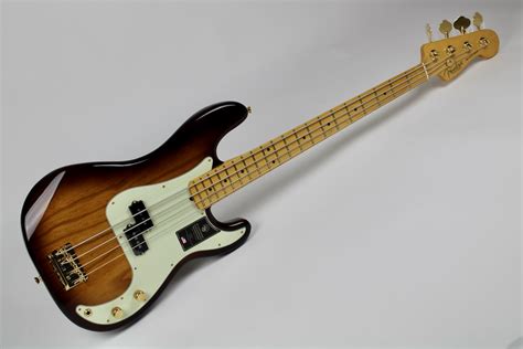 Fender 75th Anniversary Commemorative Precision Bass Bourbon Burst W