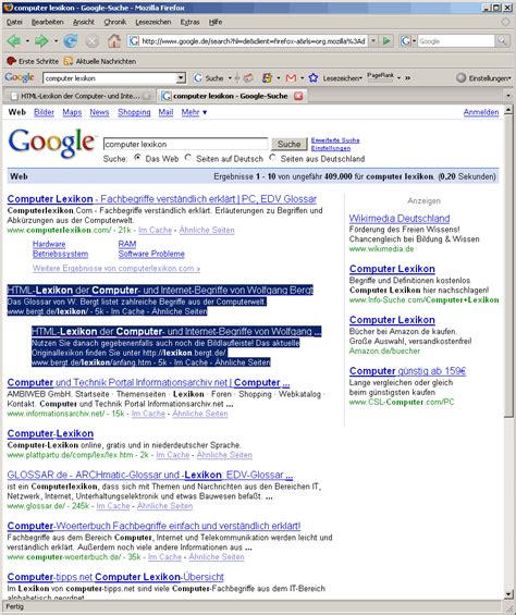 HTML Lexikon Der Computer Und Internet Begriffe Von Wolfgang Bergt Presse