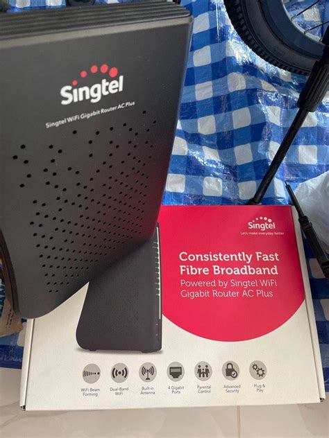 Singtel WiFi Gigabit Router AC Plus Computers Tech Parts Accessories Networking On Carousell