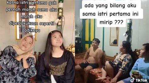 Viral Istri Muda Tinggal Serumah Dengan Istri Tua Mirip Lutfiana Ulfa