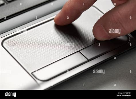 Touchpad With Fingers Hi Res Stock Photography And Images Alamy