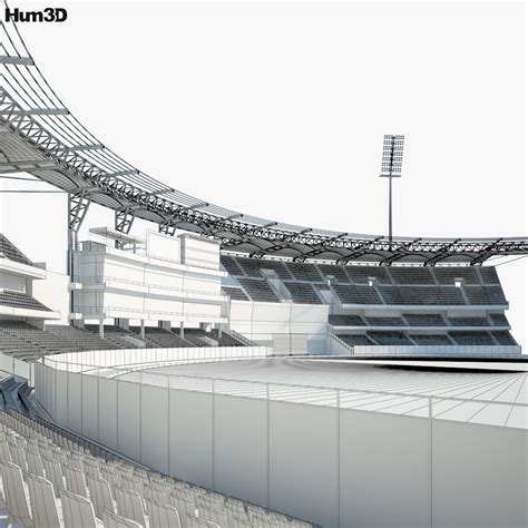 Wankhede Stadium 3d Model Architecture On Hum3d
