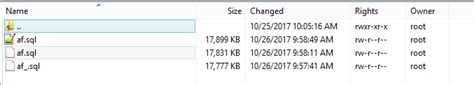 Php Script In Cron Job Not Generating An Sql File Stack Overflow