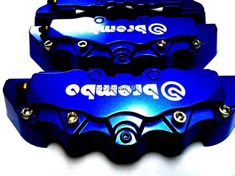 Medium Blue Brembo Look Brake Caliper Covers Kit F R Ebay