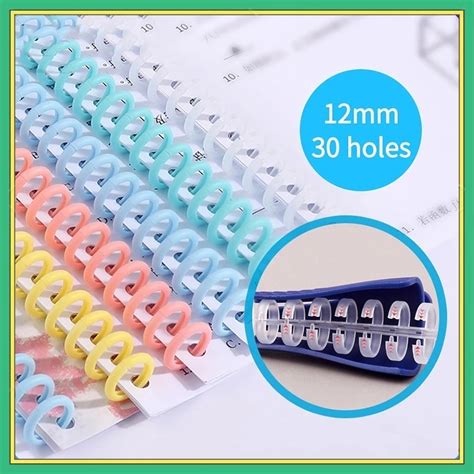 30 Hole Plastic Binder Plastic Binder30 Hole Spiral Plastic Ring