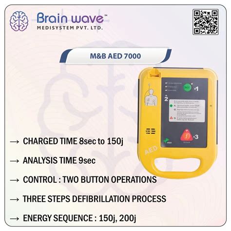 Automated External Defibrillator Aed 7000 For Emergency At ₹ 48000 Piece In Surat