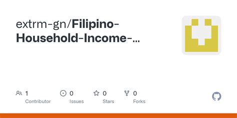 GitHub Extrm Gn Filipino Household Income Analysis