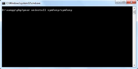 Instalar Symfony Con PEAR En Windows 7 64bits Con XAMPP El Blog De