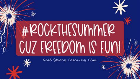 June July 2023 Monthly Focus Real Strong Coaching Club Members Only