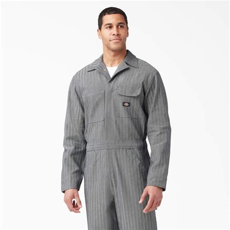 Striped Coveralls Cotton Coverall Dickies Dickies Us