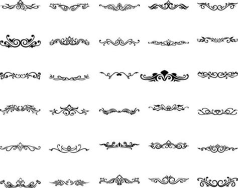 Text Divider Vector Art Icons And Graphics For Free Download