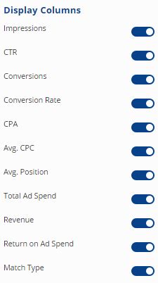 Bing Ads Keywords Performance Report Rank Ranger