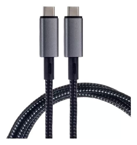 Cirilo Cabos Cabo Usb C Para Usb C 31 Gen2 8k 100w Macho Ate 10gbps 1