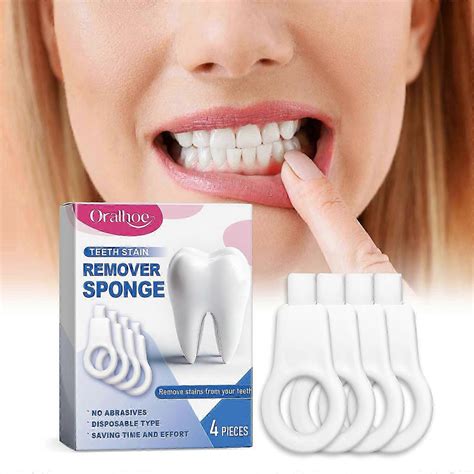 Teeth Remover Sponge Sponge Teeth Eraser Tooth Remover For Cigarette