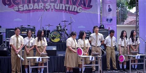 Edukasi Remaja Terkait Pencegahan Stunting Kemenkominfo Adakan Genbestival Di Kota Batu