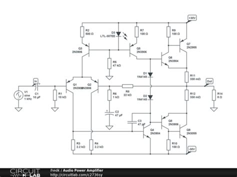 Best Audio Amp Circuit Wiring Diagram