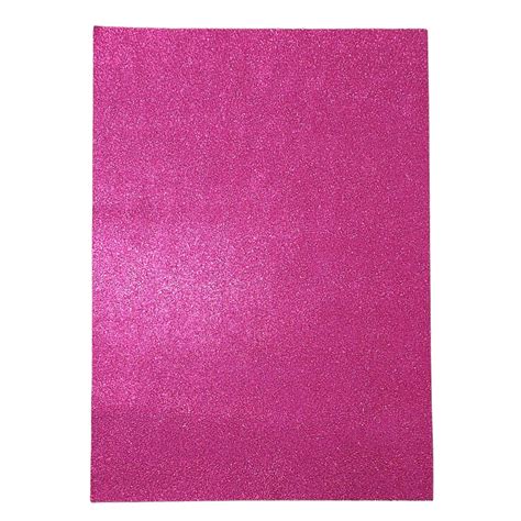 Goma Eva Glitter 40 X 60 Cms Fucsia Comercializadora Universo Colores