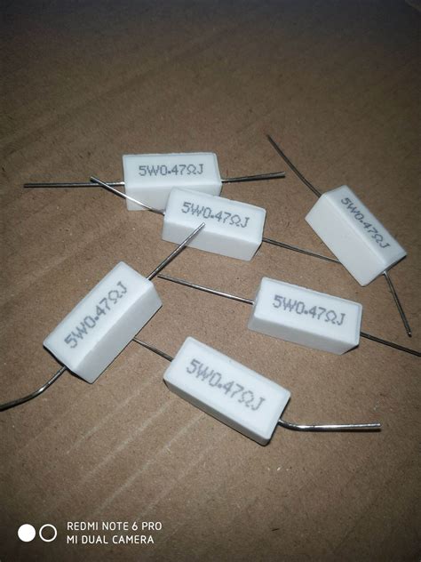 Resistor 5watt 0 47 Ohm Lazada Indonesia