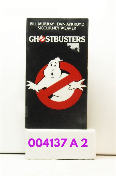 VHS GHOSTBUSTERS