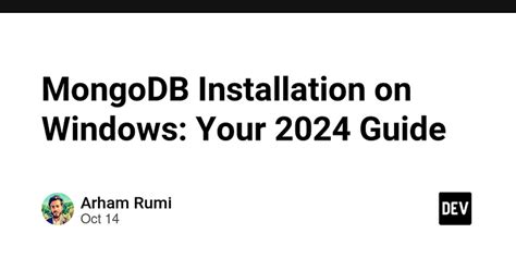 MongoDB Installation On Windows Your 2024 Guide DEV Community