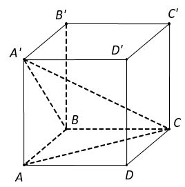 Tính theo a thể tích V của khối hộp chữ nhật ABCD A B C D Biết rằng mặt phẳng