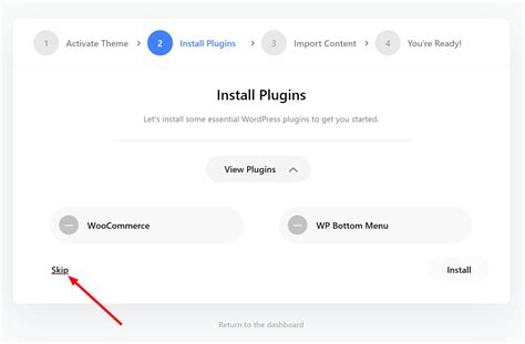 Importing A Full Demo LogisticsHub Theme Documentation