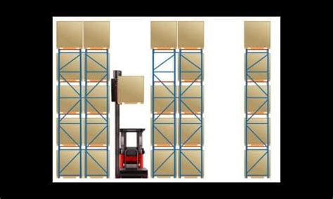 Very Narrow Aisle Racking System High Density Racking Vna Rack