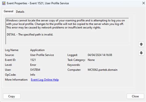Cannot Log User Into A Different System Microsoft Community Hub