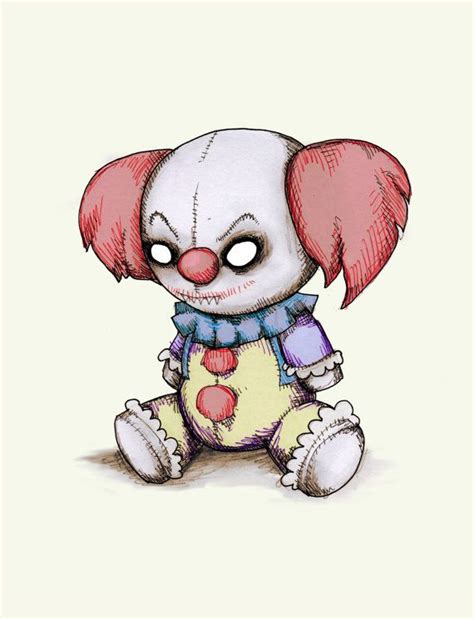 Creepy Doll Drawing
