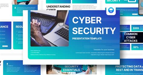 Ключевая презентация по кибербезопасности Keynote Шаблоны презентаций