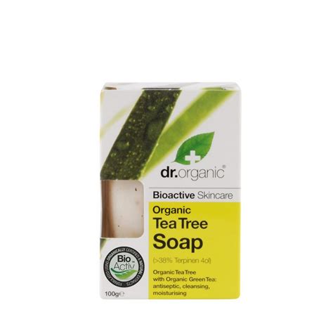 Dr Organic Tea Tree Soap 100gm Buy Health Products At Healthy U
