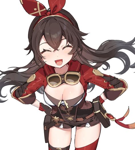 Amber Genshin Impact Drawn By Yu Ri Danbooru