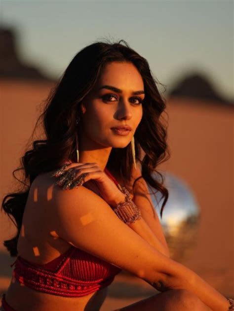 Manushi Chhillar Shares Sultry Stills From Bade Miyan Chote Miyan Song