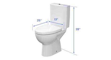 9 Top Toilet Dimensions Standard Types And Seat Sizes
