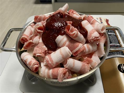 매콤한 콩불 만들기